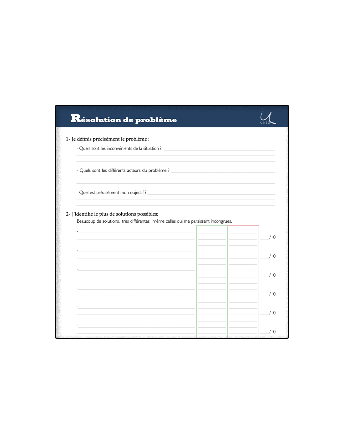 Résolution de problème